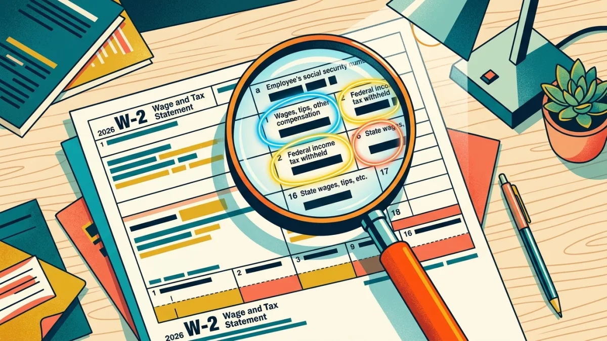 How to Read a W-2 in 2026: Every Box Explained with Real Examples ...